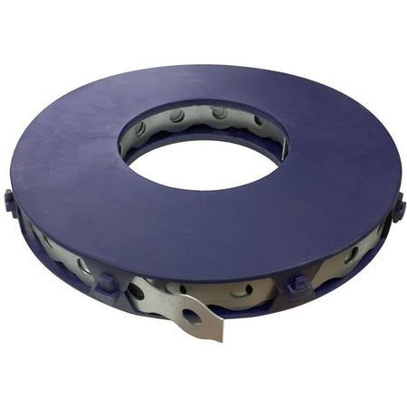 BANDA PERFORATA DE MONTAJ DIN OTEL INOXIDABIL 17 MM X 0,8 MM X 10 M (M6 ...